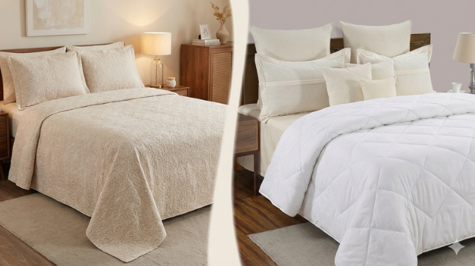 Bedspread vs Comforter: What Is the Difference? – Loom Home Textiles